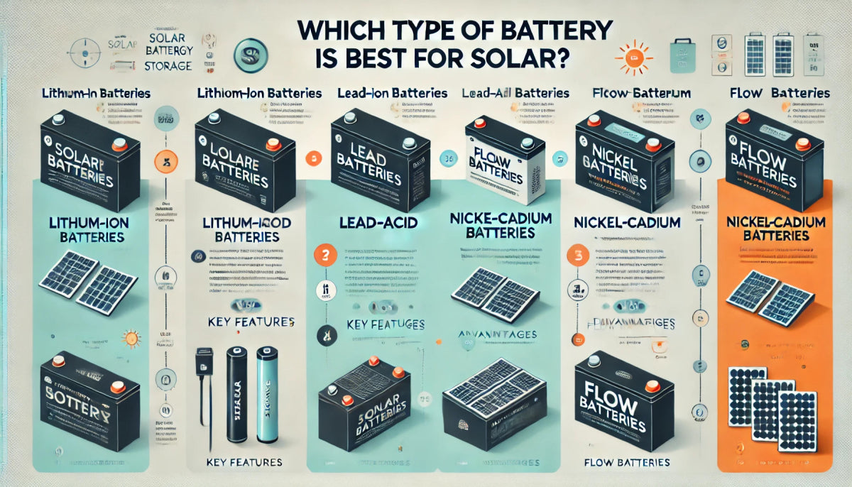 Which Type of Battery is Best for Solar?