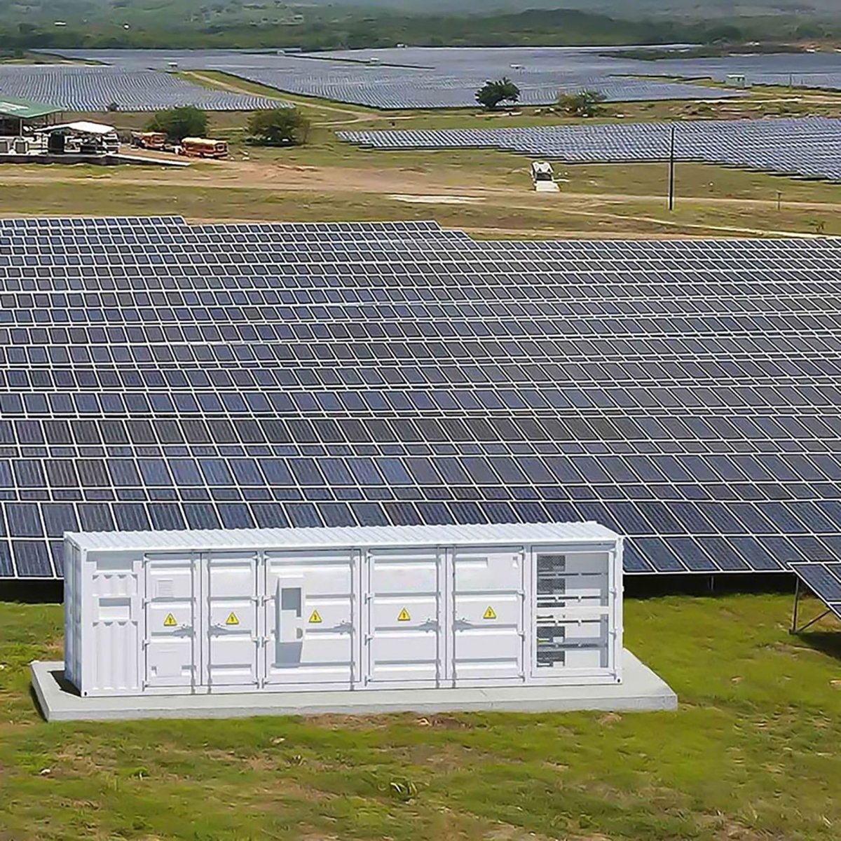 Containerized Storage with LiFePO4 Battery